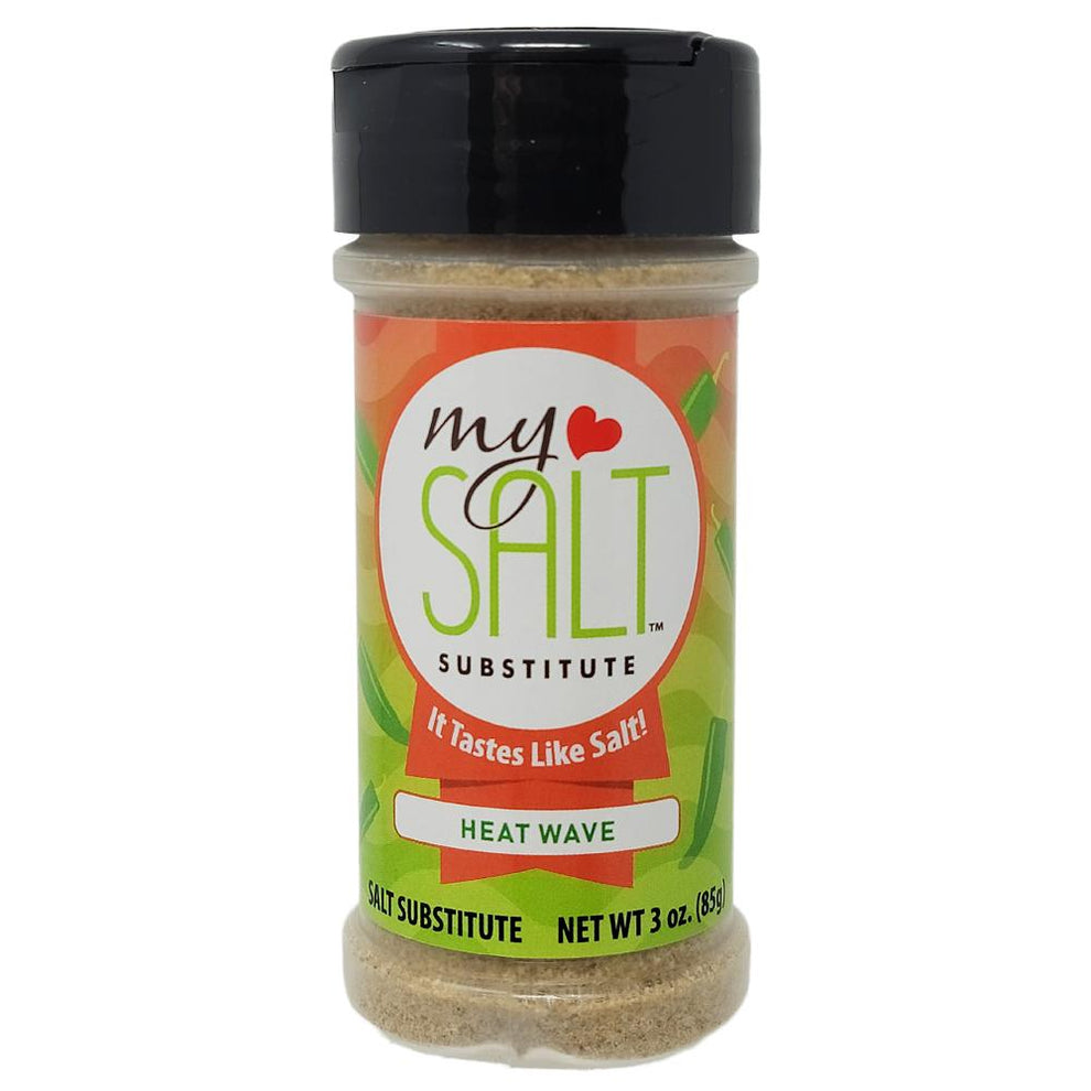 MySALT Heat Wave - Sodium-Free Spicy Salt Substitute – My Salt Substitute