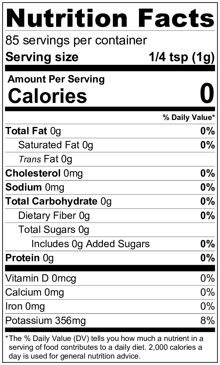 MySALT Original - Sodium-Free Salt Substitute That Tastes Like Salt ...